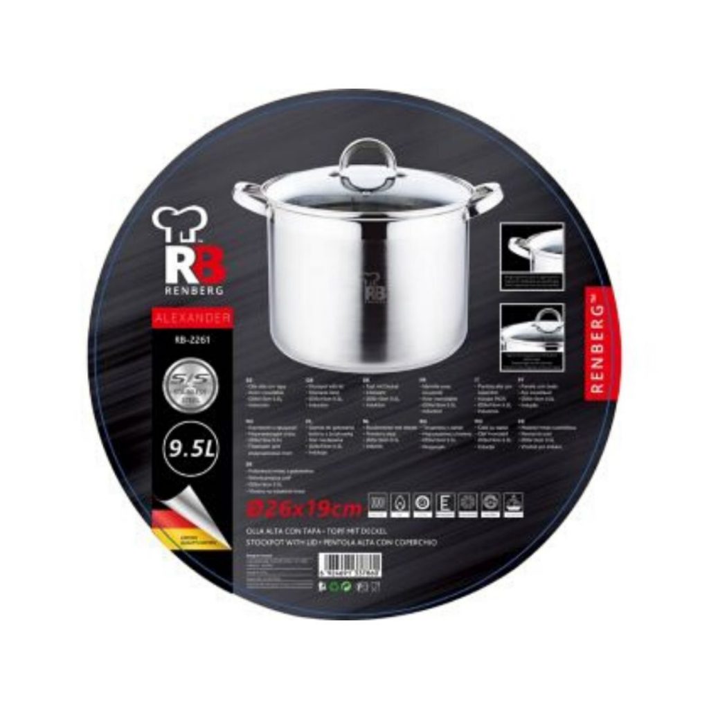 Olla en Acero Inoxidable 20 Lts Alta Alexander | FaciHogar Todo para ...