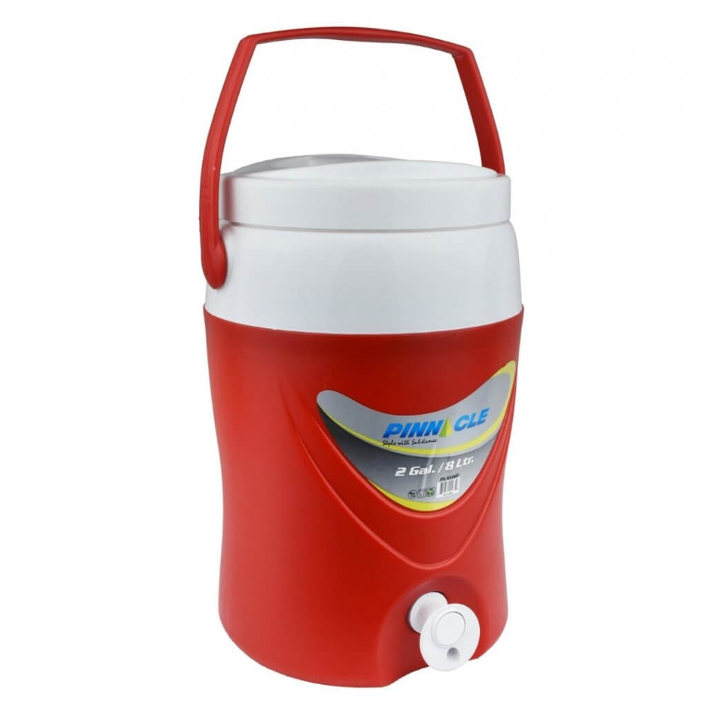 Termo Coolers 8 Litros con tapa rosca color rojo | FaciHogar Todo para ...